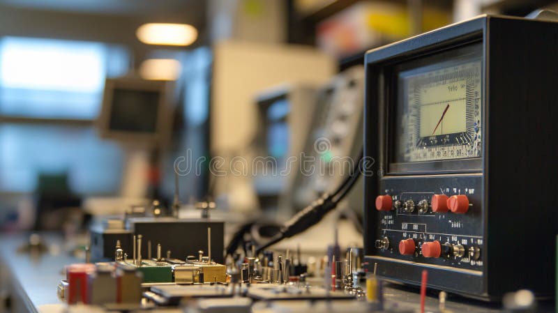 Professional Electronic Measuring Instruments in Laboratory Setting ...