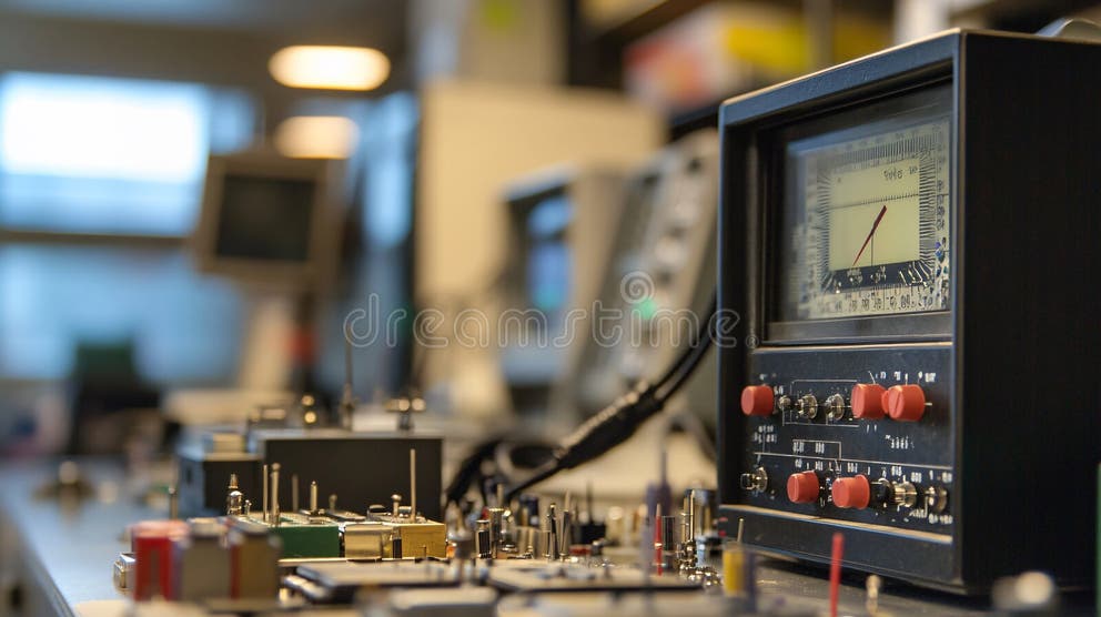 Professional Electronic Measuring Instruments in Laboratory Setting ...
