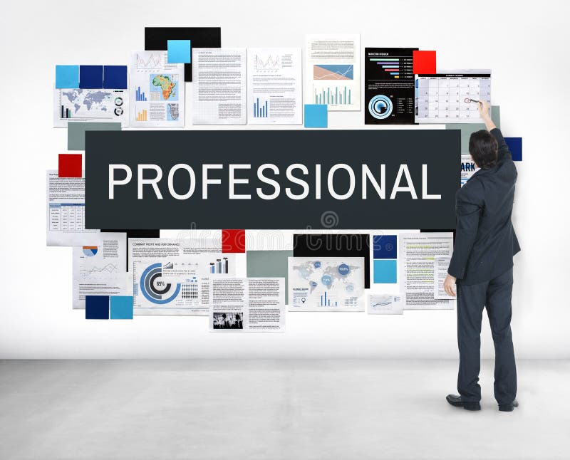 Professional Employee in the Workplace Stock Photo - Image of hand ...