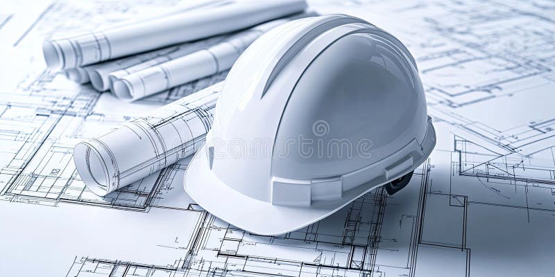 Professional Engineer Architect Worker with Protective Gear for ...