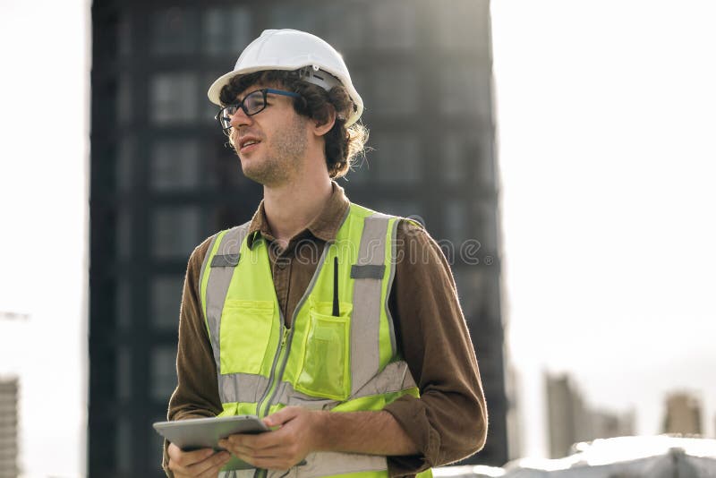 Professional Engineer Man Working Checking and Maintenance Pipeline ...