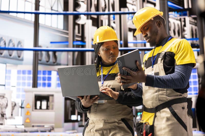 Professional Engineering Team Using Industry 4.0 Software in Smart ...