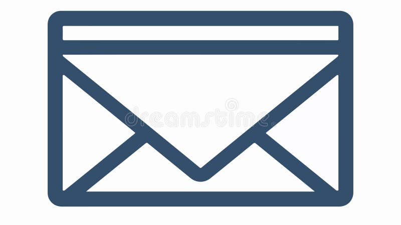 Professional Envelope Icon for Web and UI Design Stock Vector ...