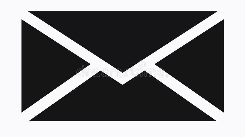 Professional Envelope Icon for Web and UI Design Stock Vector ...