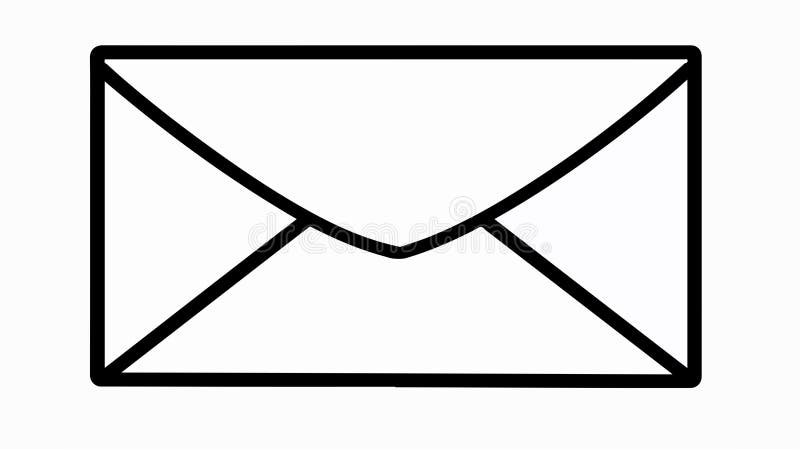 Professional Envelope Icon for Web and UI Design Stock Vector ...