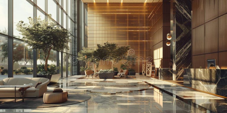 Professional Environment with a Structured Layout Pattern. Stock ...