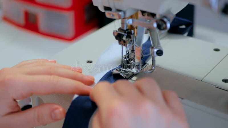 Professional Fashion Designer Working at Sewing Studio Stock Photo ...