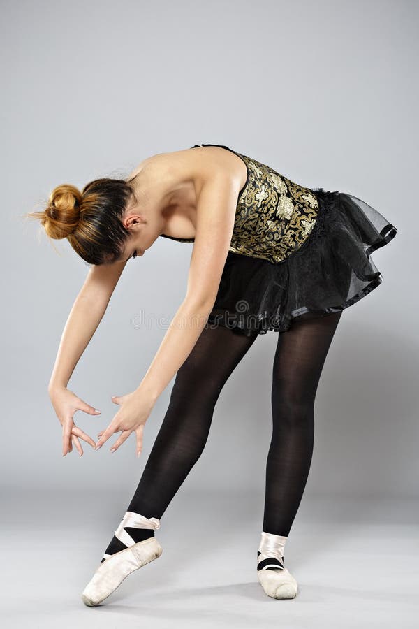 Professional Female Ballet Dancer Stock Photo - Image of american ...