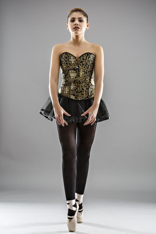 Professional Female Ballet Dancer Stock Photo - Image of beautiful ...