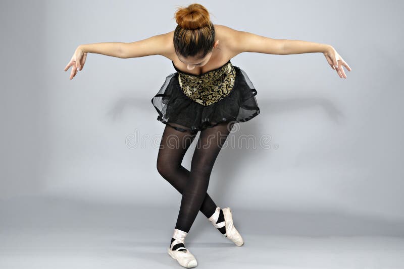 Professional Female Ballet Dancer Stock Photo - Image of artist, cute ...