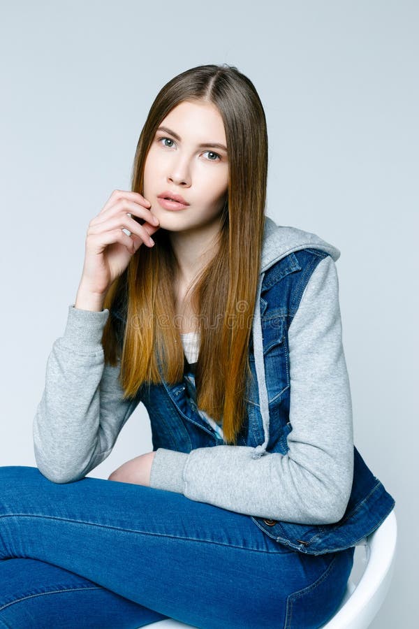 Professional female model. stock image. Image of model - 62496777