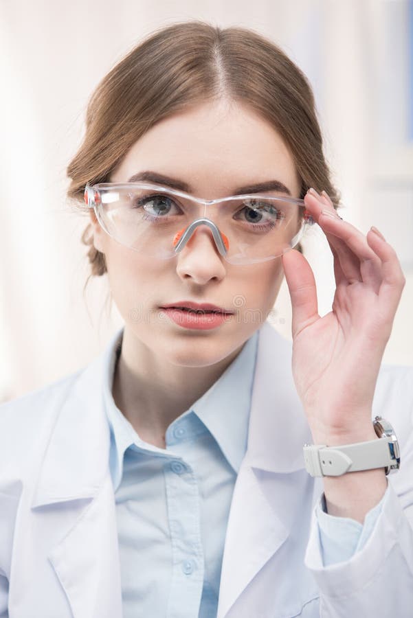 Professional Female Scientist Stock Photo - Image of experience, woman ...