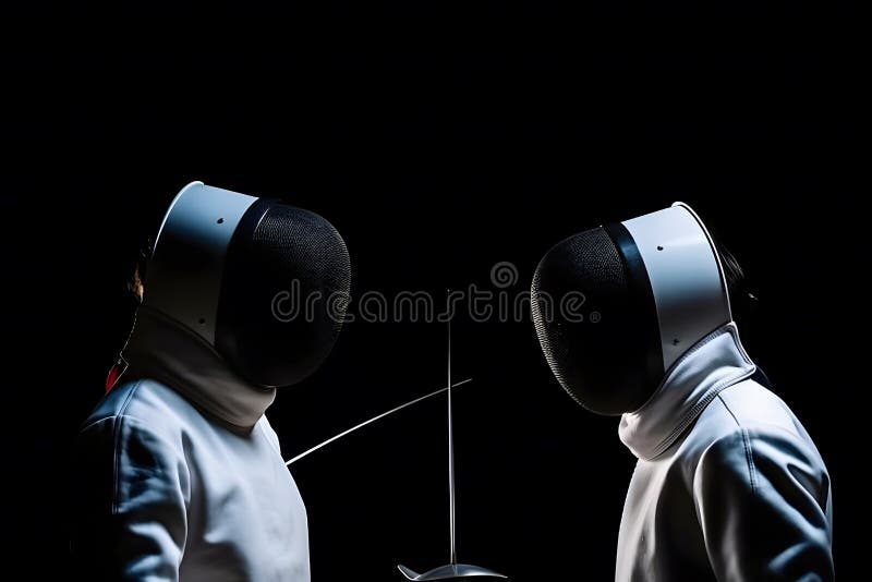 Professional Fencers Stock Illustrations – 15 Professional Fencers ...