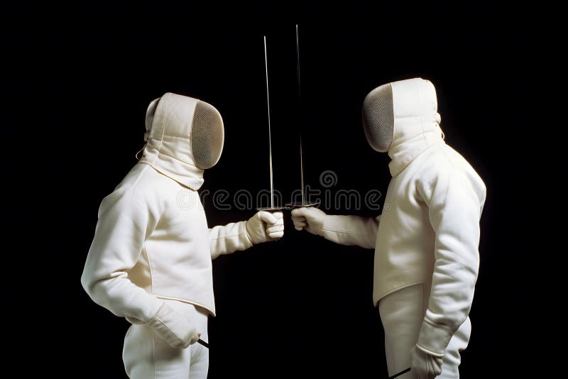 Professional Fencers Stock Illustrations – 15 Professional Fencers ...
