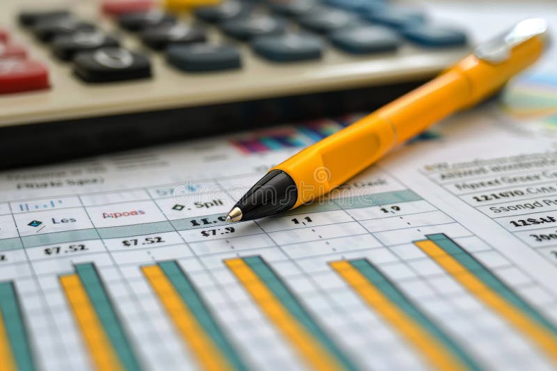 Professional Financial Analysis with Vibrant Charts and Graphs ...