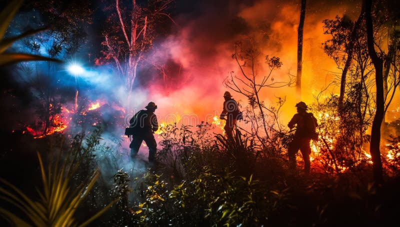 Professional Firefighters are Extinguishing the Wildfire. Generative AI ...