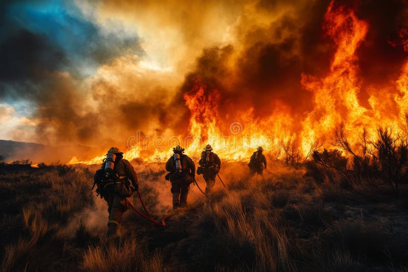 Professional Firefighters are Extinguishing the Wildfire. Generative AI ...