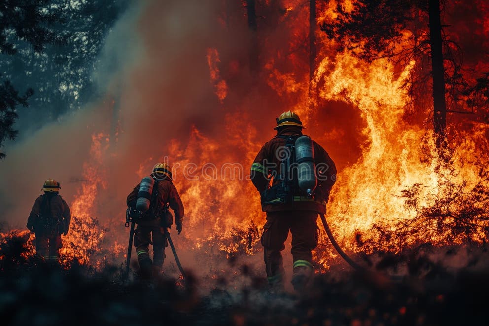 Professional Firefighters are Extinguishing the Wildfire. Generative AI ...