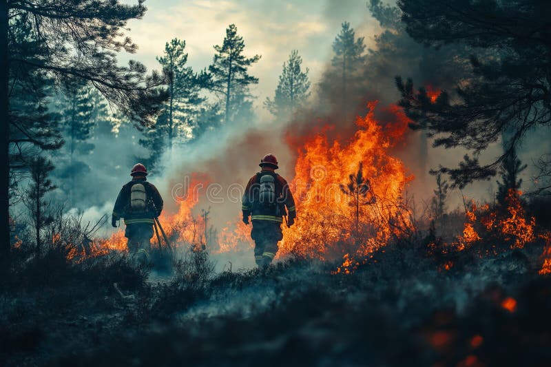 Professional Firefighters are Extinguishing the Wildfire. Generative AI ...
