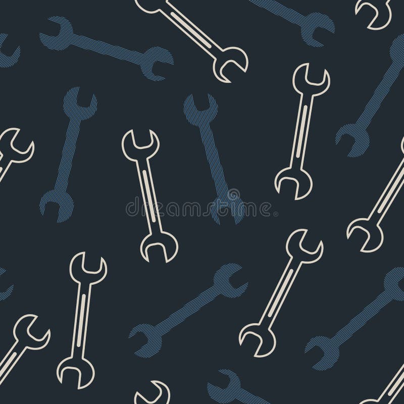Open End Wrench Vector Stock Illustrations – 135 Open End Wrench Vector ...