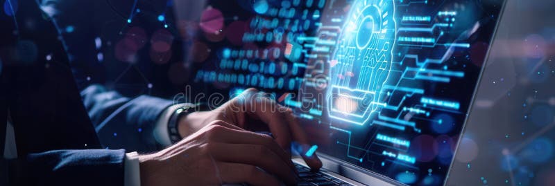 A Professional Focuses on Safeguarding Sensitive Information Using a ...