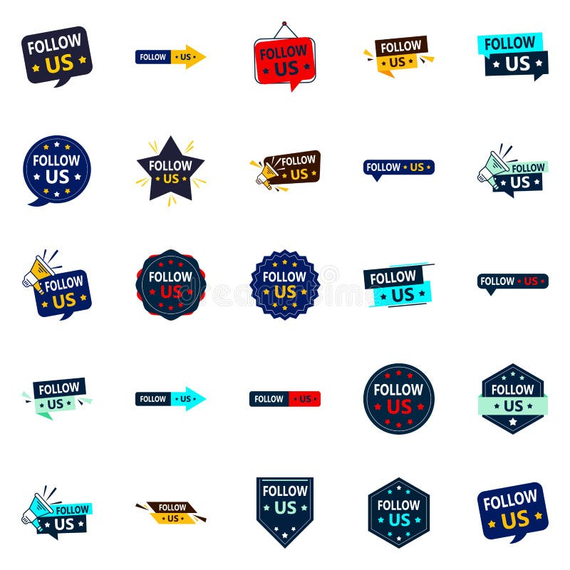 20 Professional Follow Us Banners for LinkedIn and Facebook Stock ...