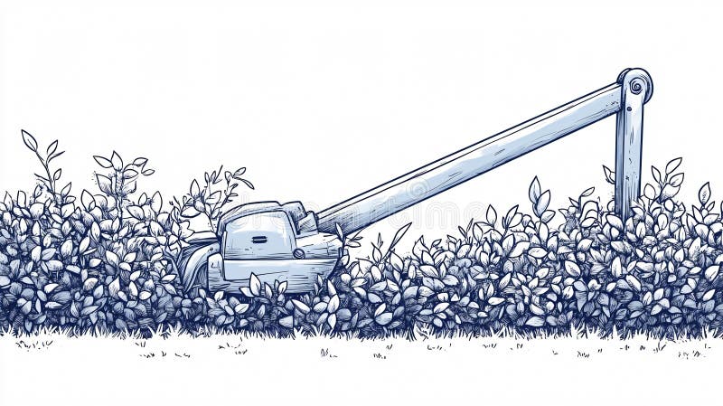 Hedge Trimmers Line Drawing Stock Illustrations – 11 Hedge Trimmers ...