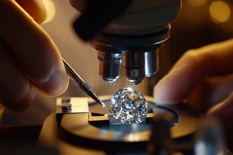 Diamond Under Microscope Stock Photos - Free & Royalty-Free Stock ...