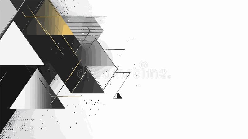 Professional Geometric Elements Background Vector Illustration Stock ...