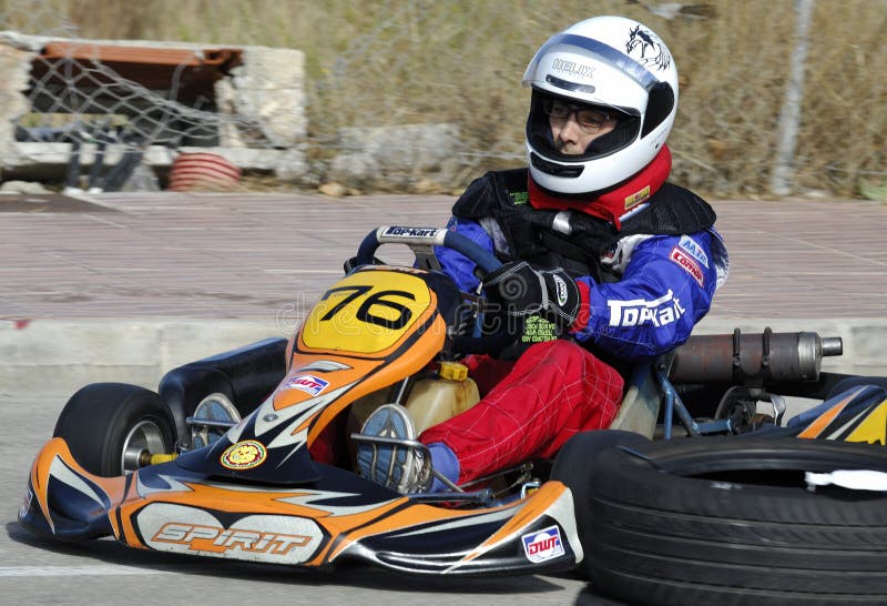 Professional Go Kart Racing Editorial Photography - Image of racing ...