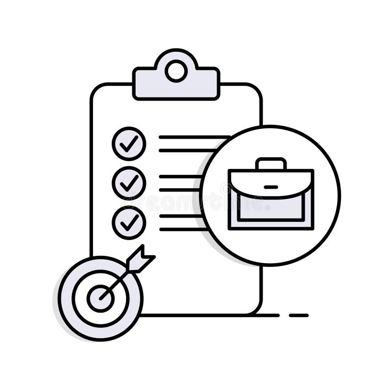 Professional Goals Icon - Achieving Your Professional Goals. Pixel ...