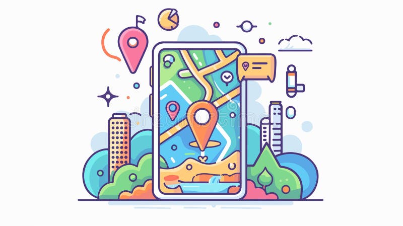 Professional GPS Navigation Map App Icon for Travelers and Adventurers ...