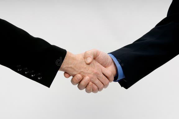 Professional Hand Shake stock image. Image of executive - 12630851