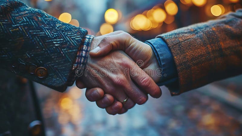 Professional Hand Shake stock illustration. Illustration of working ...