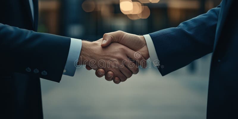 A Professional Handshake is Essential in a Corporate Environment for ...