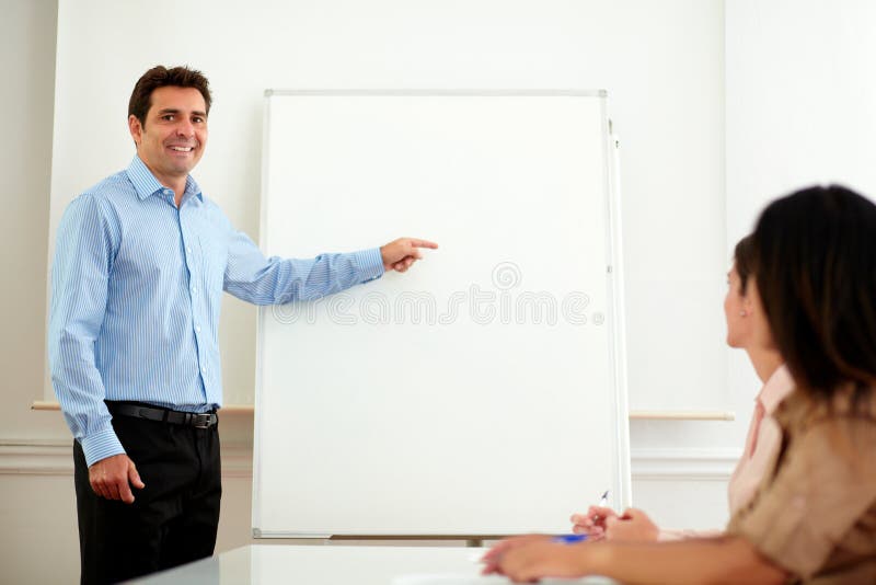 Professional Handsome Man Pointing at Whiteboard Stock Photo - Image of ... Professional Handsome Man Pointing at Whiteboard Stock Photo - Image of ...