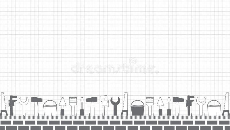 Professional Handyman Services . Vector Banner Template with Tools ...