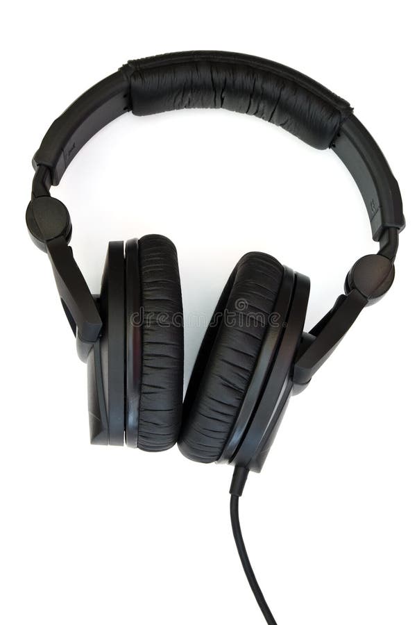Professional Headphones in a Recording Studio Stock Image - Image of ...