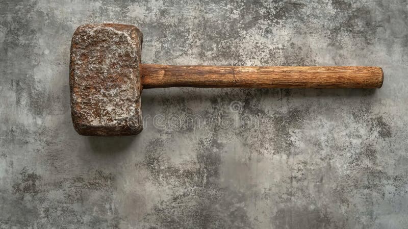 A Professional, High-resolution Photograph of a Durable Hammer Set on a ...