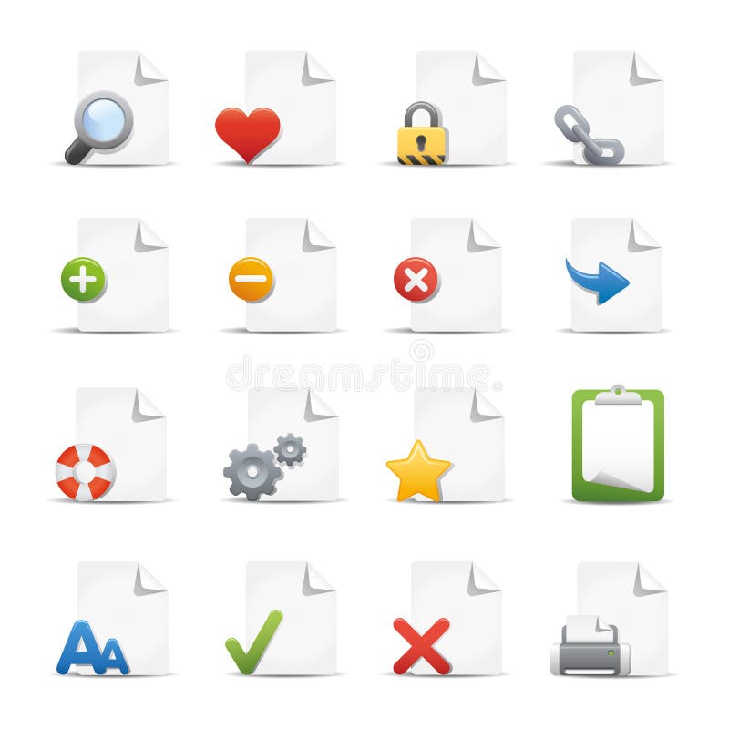 Professional Icon Set / 1 - Connectivity Stock Vector - Illustration of ...