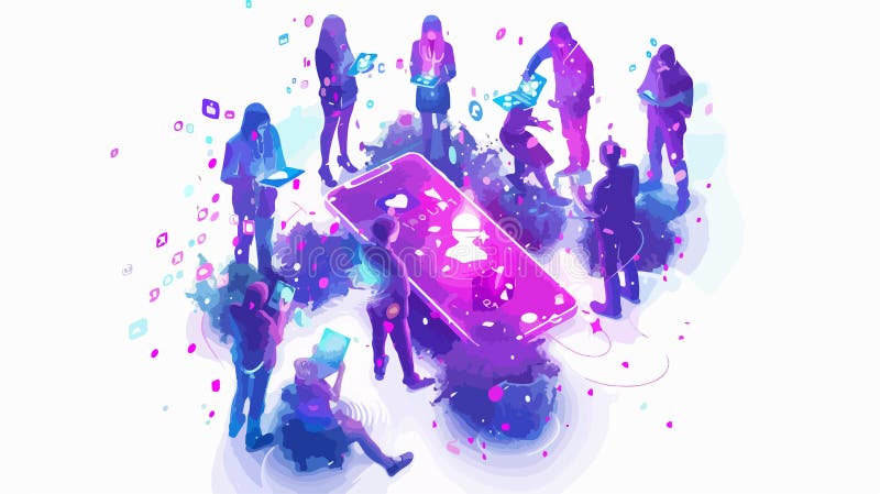 Professional Image of Mobile Gadgets Communication in Social ...