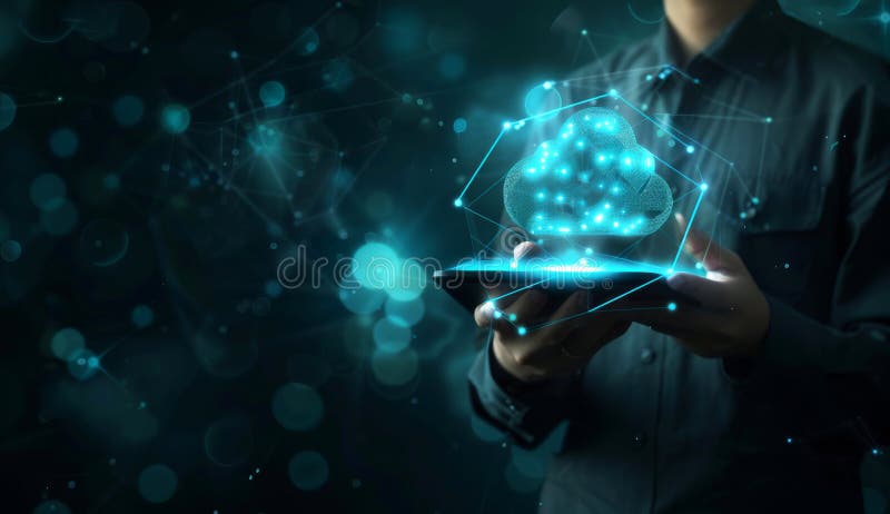 Professional Interacting with Innovative 3D Cloud Computing Technology ...