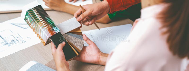 Professional Interior Design Choose Floor Material from Sample ...