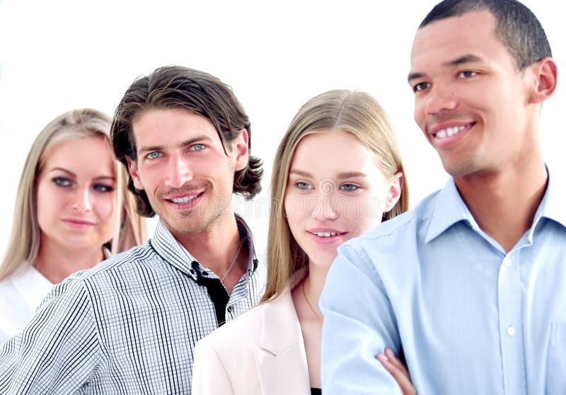 Professional International Business Team.the Concept of Teamwork Stock ...