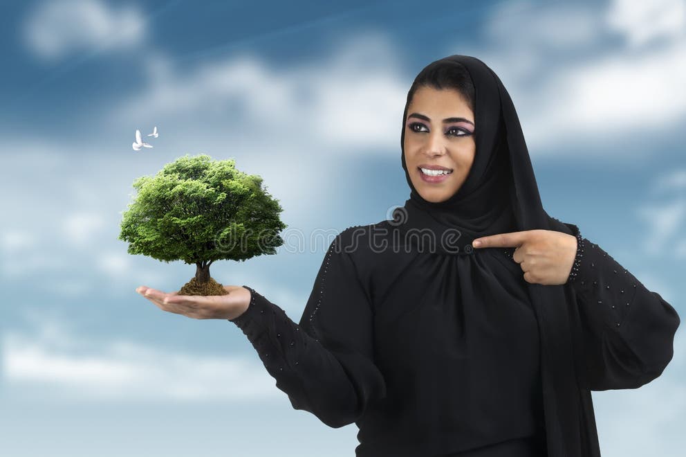 Professional Islamic Executive Wearing Traditional Stock Image - Image ...
