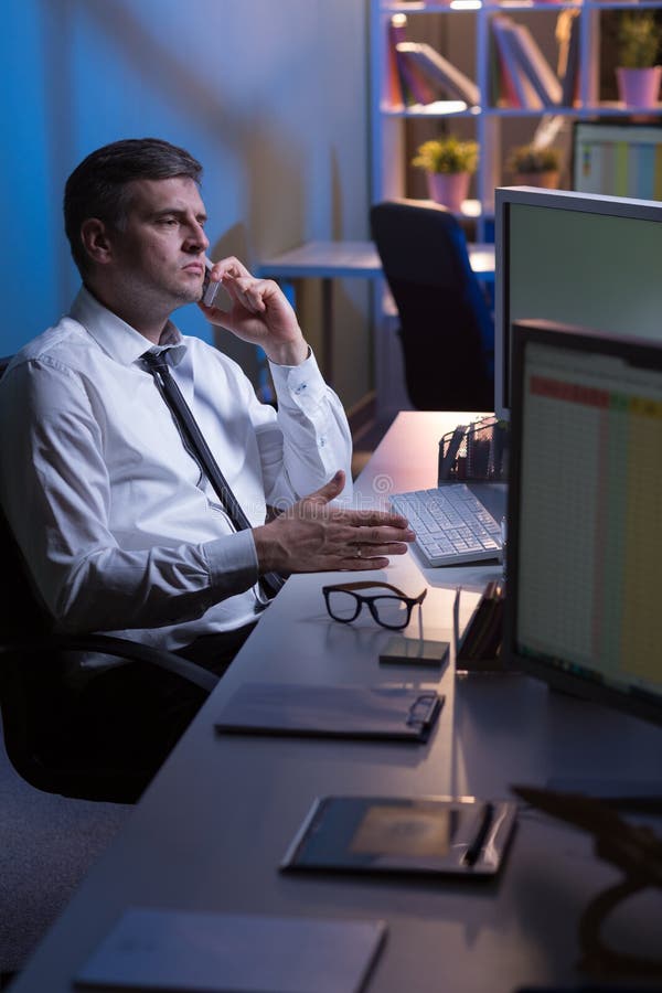 Professional Boss of Corporation Stock Photo - Image of employer ...