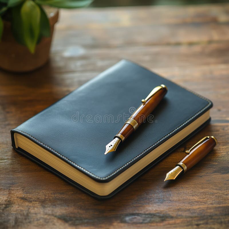 Professional Journal and Elegant Workspace Decor Luxury Office ...