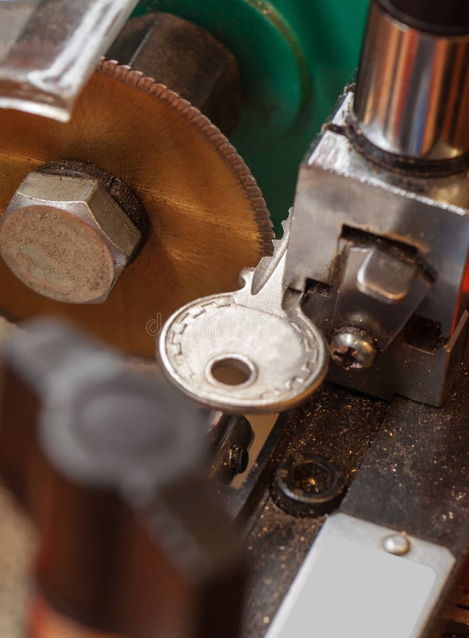 Professional key maker stock photo. Image of repairman - 70381430
