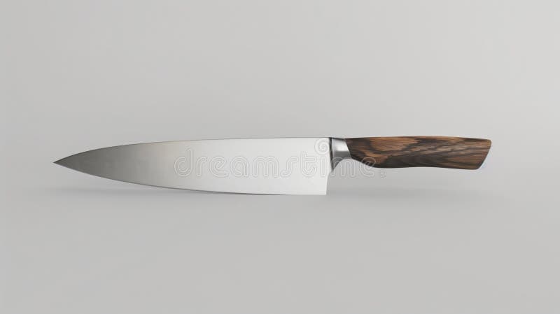 Professional Kitchen Knife with Sharp Blade and Wood Handle, Perfect ...