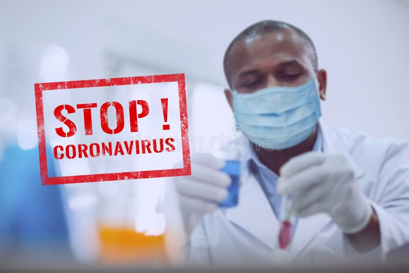 Professional Lab Worker Trying To Stop Covid-19 Stock Photo - Image of ...
